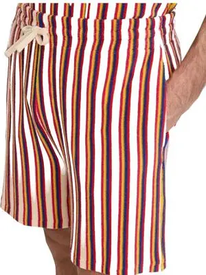 Valentino Garavani Apos;s Striped Toweling Shorts - Multi