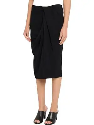 CO Draped Pencil Skirt