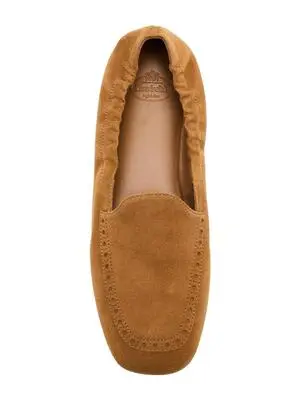 CHURCH & APOS;S Rika Brogue Leather Loafers - Walnut