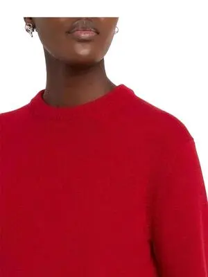 MICHAEL KORS Crewneck Wool-silk Sweater