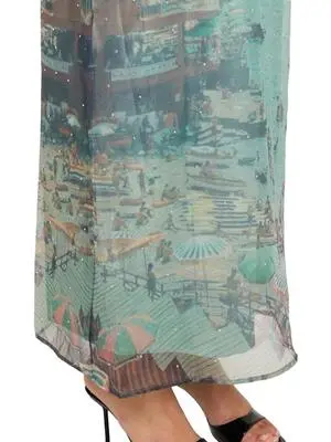 Staud Amara Embellished Maxi Dress - Endless Su
