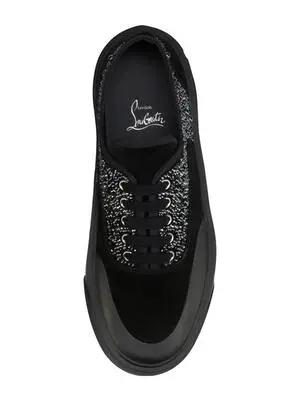 CHRISTIAN LOUBOUTIN Apos;s Tactical Skate Red Sole Low-top Sneakers - Black