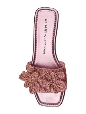 STUART WEITZMAN Lotus Flat Slide Sandals