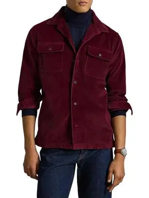 POLO RALPH LAUREN Men & Apos;s Classic-fit Corduroy Camp Shirt