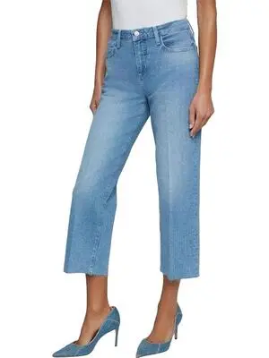 L & APOS;AGENCE Wanda High-rise Cropped Wide-leg Jeans