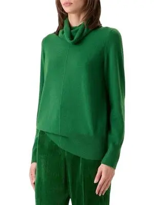 Akris Cashmere Knit Turtleneck Sweater - Amazon Gre