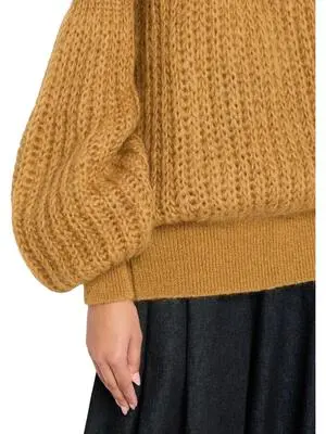 Zimmermann Valiant Mohair Billow Sweater - Chartreuse