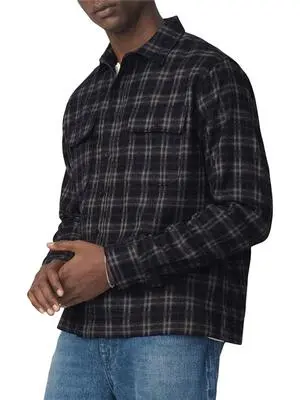 JOE & APOS;S JEANS Apos;s Plaid Double-pocket Button-down Shirt - Navy Multi
