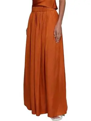 L & APOS;AGENCE Haylo Pleated Wide-leg Pants