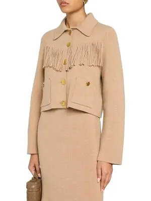 Cara Cara Olympia Merino Wool Jacket - Camel