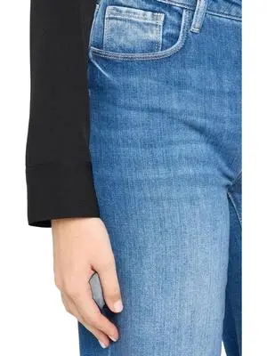 L & APOS;AGENCE Petite Scottie High-rise Wide-leg Jeans - Hasting