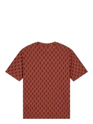 Emporio Armani Apos;s All-over Logo Crewneck T-shirt - Multi