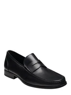 Magnanni Apos;s Gentry Soft Leather Penny Loafers - Black