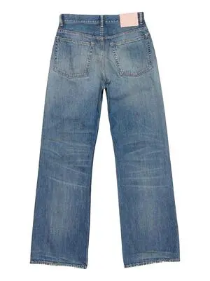 Acne Studios Apos;s 2021 Straight Leg Jeans - Mid Blue