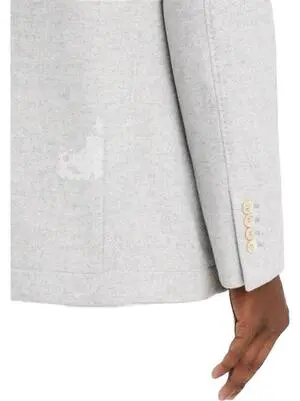 Brunello Cucinelli Men & Apos;s Cashmere Blazer-style Coat C351 Pebbl