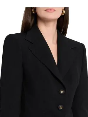Dolce & Gabbana Technical Gabardine Dolce Jacket - Black