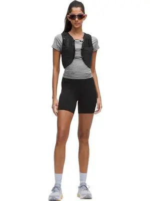Lululemon Fast And Free High-rise Short 6 - Black