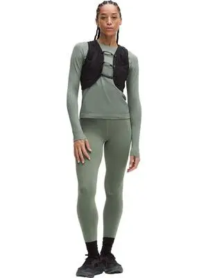 Lululemon Fast And Free High-rise Thermal Tight 28" Willow Leaf