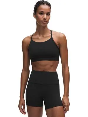 Lululemon Flow Y Mid-support Bra - Black