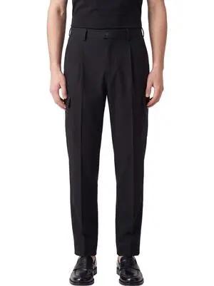 HERNO Straight-leg Nylon Cargo Trousers With Side Pockets