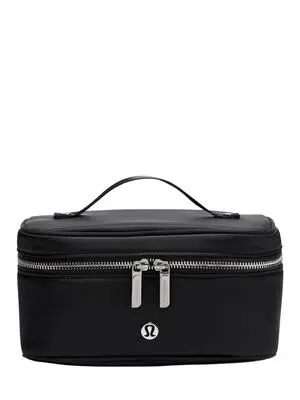 Lululemon Travel Toiletry Bag 3.5l Black/black/silver