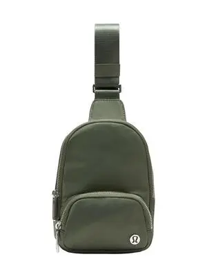 Lululemon Everywhere Sling Bag Small 2l - Sassy Sage/silver