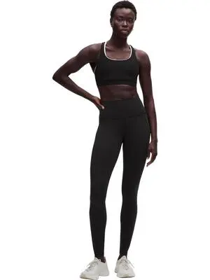 Lululemon Wunder Train High-rise Tight With Pockets 28" Black