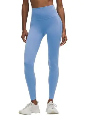 Lululemon Wunder Train High-rise Tight With Pockets 28" Pool Party