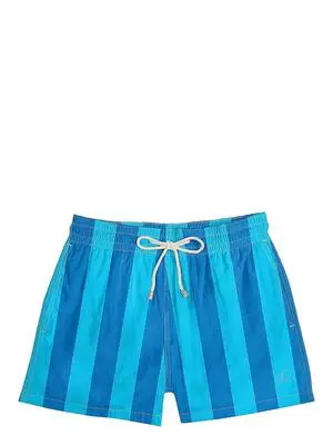 ARRELS BARCELONA Apos;s Beach House Striped Drawstring Regular-fit Swim Shorts - Multi