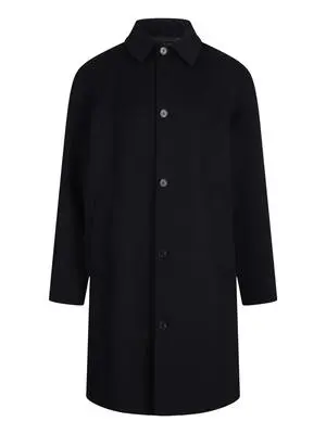 PALTO' Marcello Wool Coat By - Blue