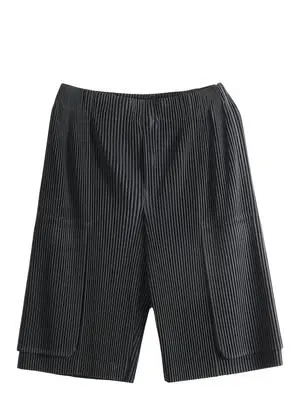 Issey Miyake Pleated Trousers - Black