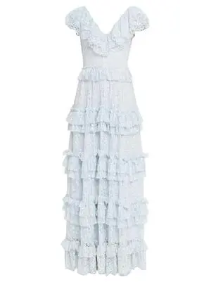 Sea Sharleen Lace Maxi Dress Sky