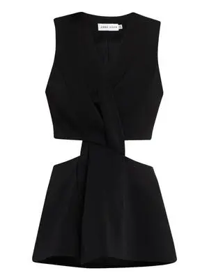 Anna Quan Sia Cut-out Vest - Black