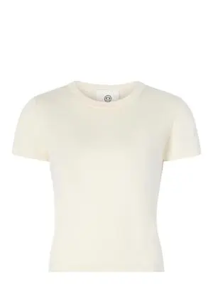 ATTERSEE Cashmere-silk Short-sleeve Tee