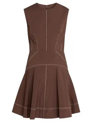 VERONICA BEARD Karrigan Sleeveless Mini Dress