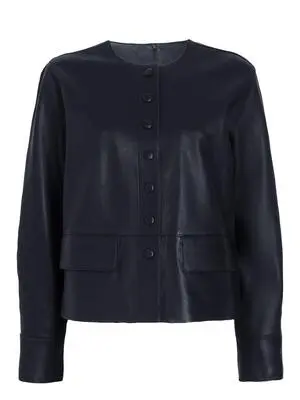 Proenza Schouler White Label Robin Leather Jacket - Black