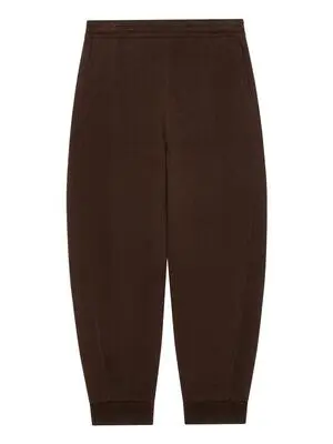 Givenchy Pocket-logo Fleece Trousers - Brown