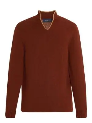 Sease Ellen Pull 2.0 Cashmere Sweater - Rust Red