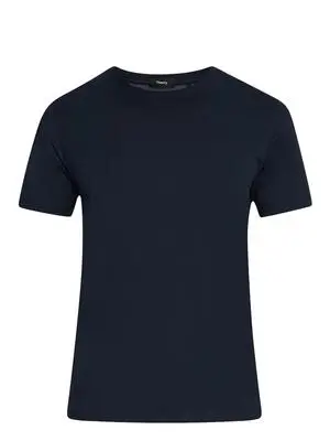 Theory Crewneck Precise Tee - Eclipse