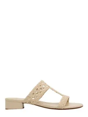 ALEXANDRE BIRMAN 30mm Braided Leather Block-heel Sandals