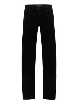 TOM FORD Moleskin Slim-fit Jeans - Black