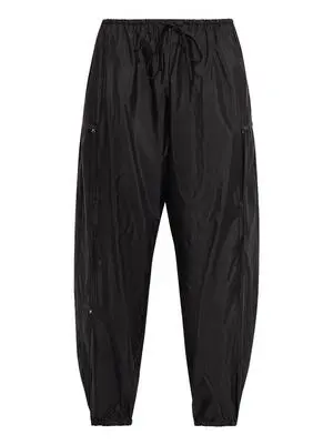 Brandon Maxwell Scout Drawstring Cargo Pants - Black