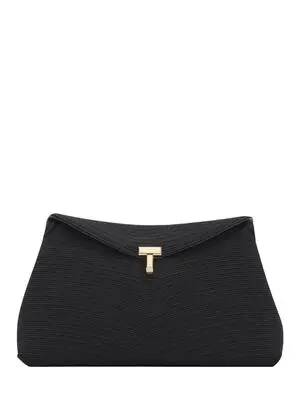 TOTEME T-lock Rope Clutch Bag - Black