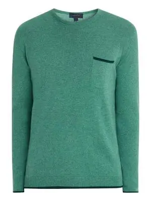 Sease Shore 2.0 Cashmere Crewneck Sweater - Emerald Gr