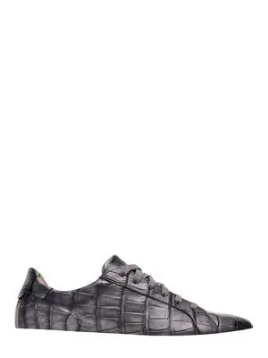 MAGNANNI Saeta Matte Alligator Low-top Sneakers