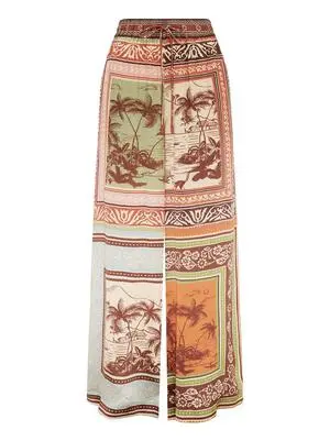 ALEMAIS Alberta Silk Pants - Multi