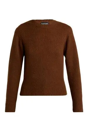 TOM FORD Cashmere-silk Crewneck Sweater