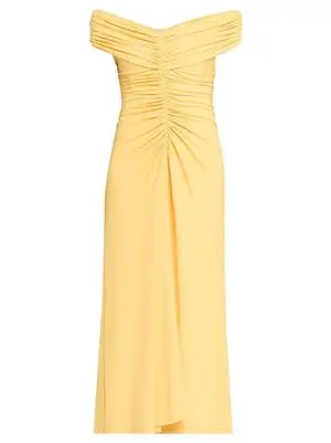 Simkhai Sheyda Draped Jersey Midi Dress - Mango
