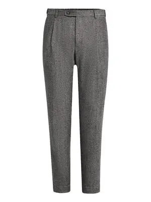 Brioni Wool Flannel Trousers - Gray