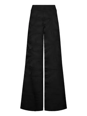 Johanna Ortiz Laidback Energy Wide-leg Pants - Black
